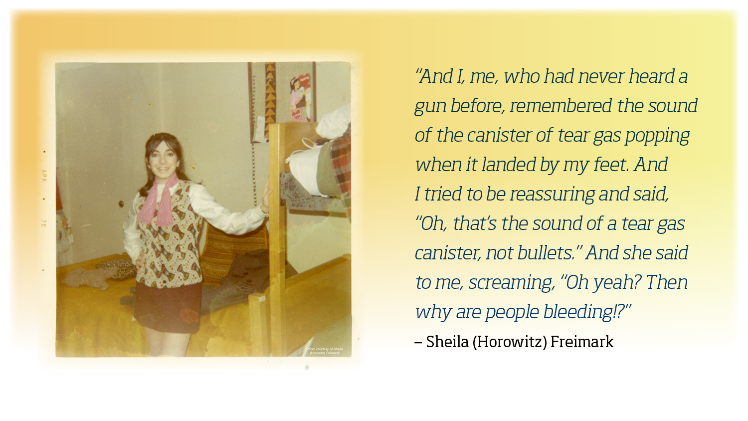 Kent State Shootings: Oral History Project | Special Collections and ...